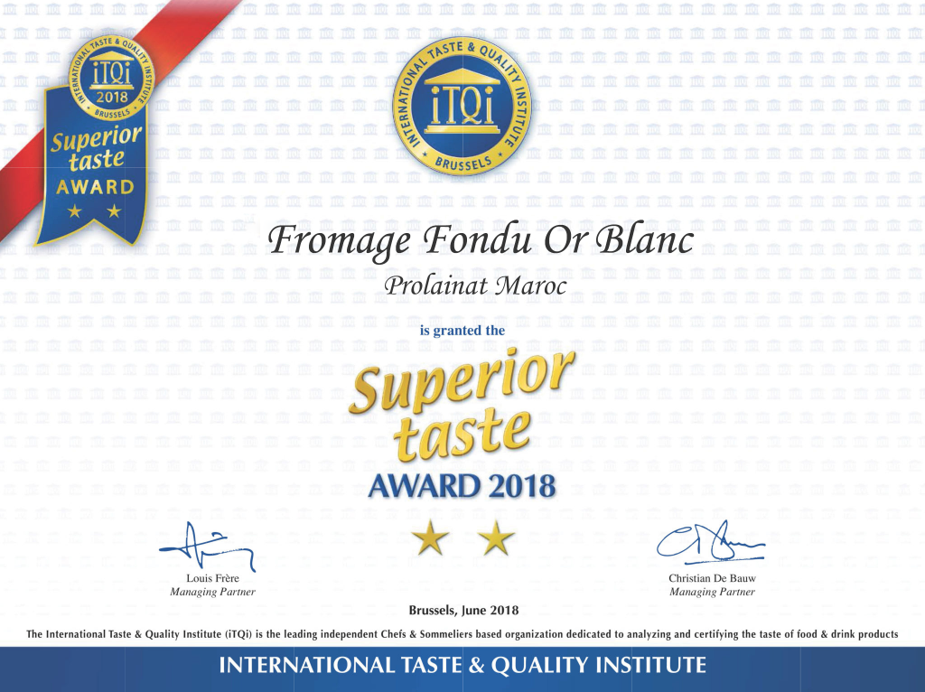 Prolainat – OR BLANC MAROC